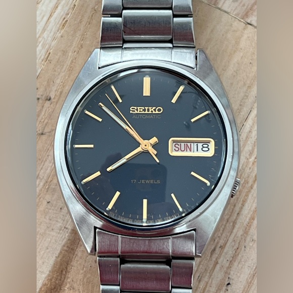 Seiko | Accessories | Seiko Automatic 7 Jewels Rare Vintage Mens Watch ...